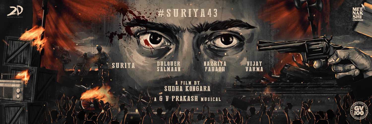SURIYA 43: Suriya, Dulquer Salmaan, Vijay Varma And Nazriya In Sudha ...