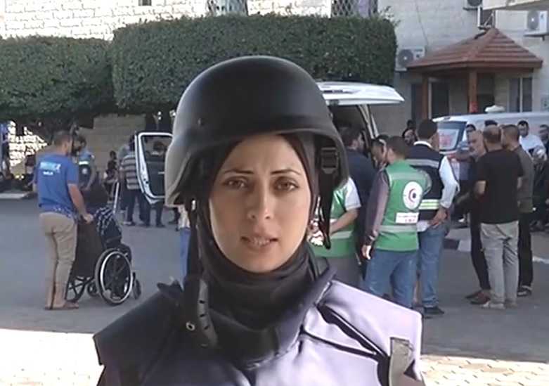 War Never Tires Young Palestinian Journalist Khawla Al Khalidi ...