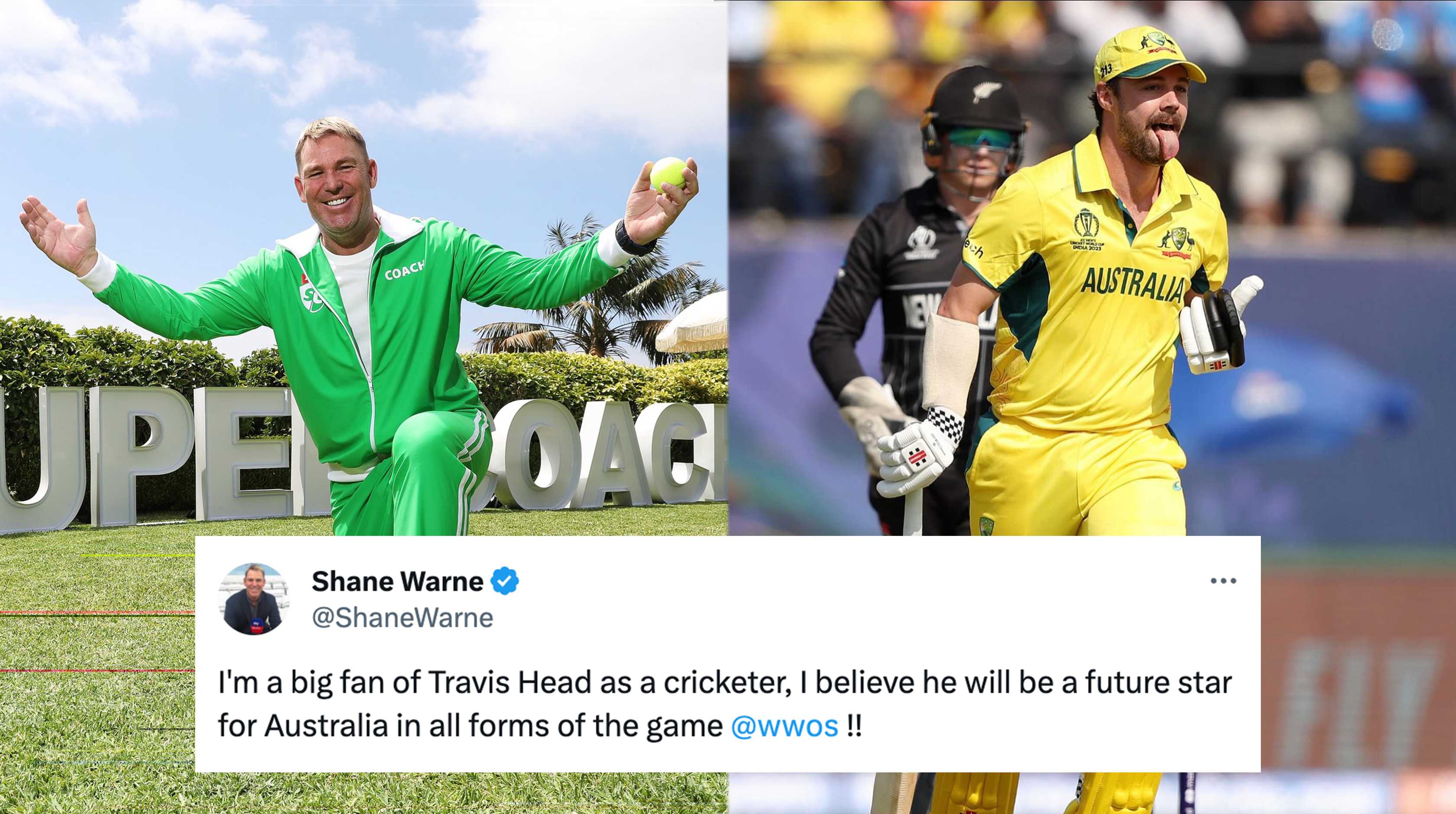 Shane Warnes 2016 Tweet On Australias World Cup Hero Travis Head Goes