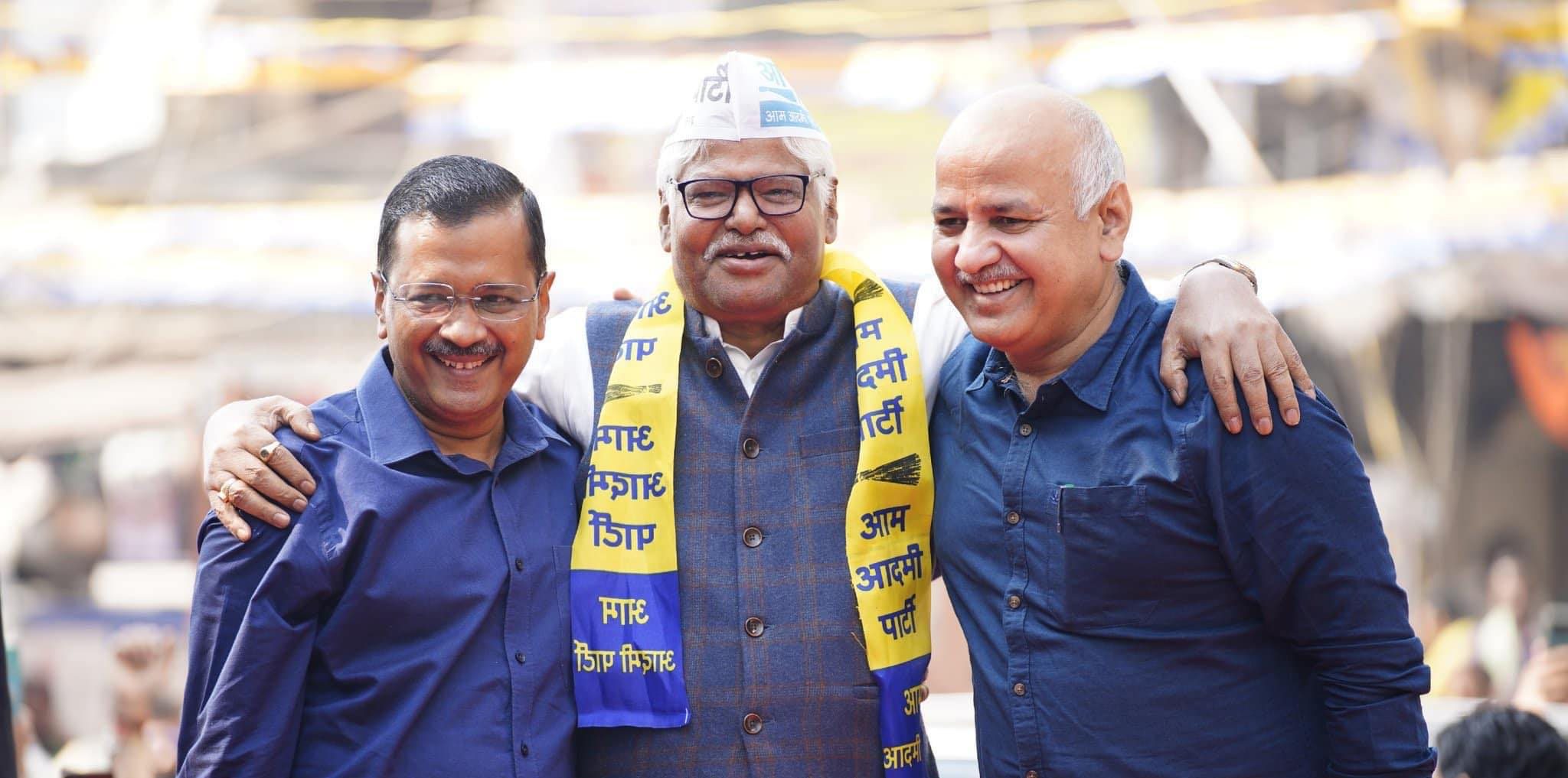 Mahabal Mishra, AAP's Candidate For The West Delhi Constituency ...