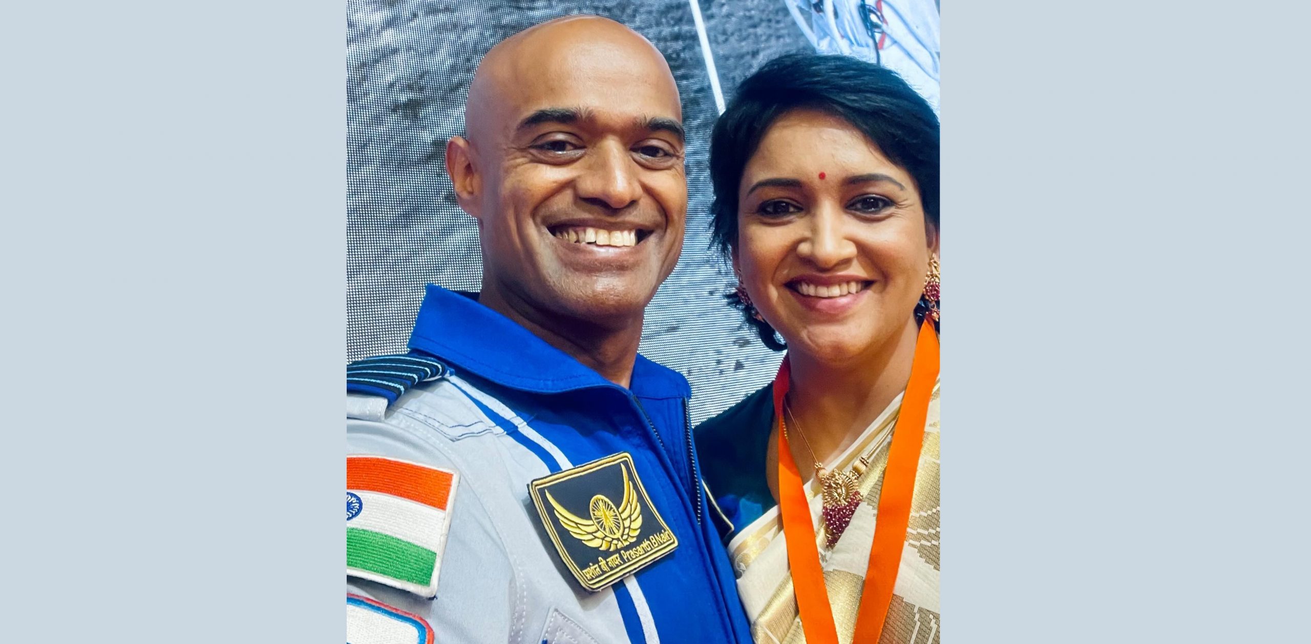 Lena Announces Marriage To Group Captain Prasanth Balakrishnan Nair Of ...