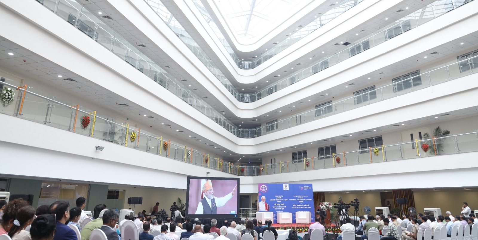 PM Modi Inaugurates IIT Bombay Research Park Building And Lays ...