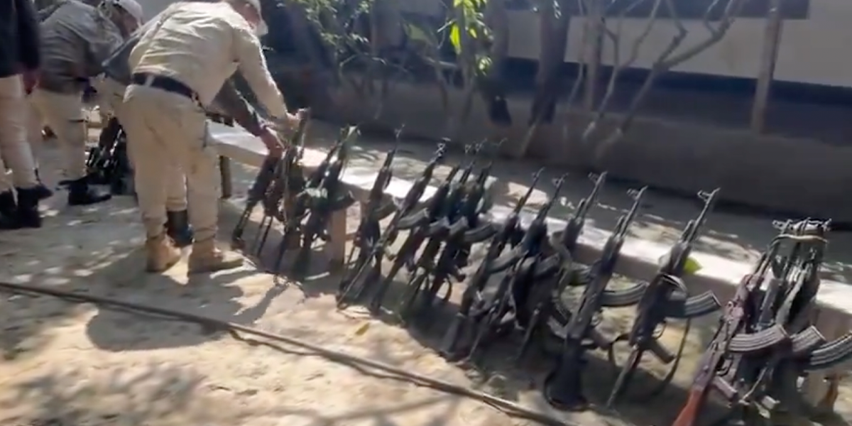 Manipur Police Commandos Stage "Arms Down" Protest Following Officer's ...