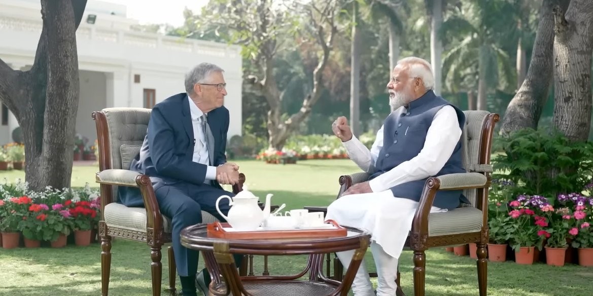 "India Will Lead The Way..." :PM Modi Interacts With Bill Gates ...