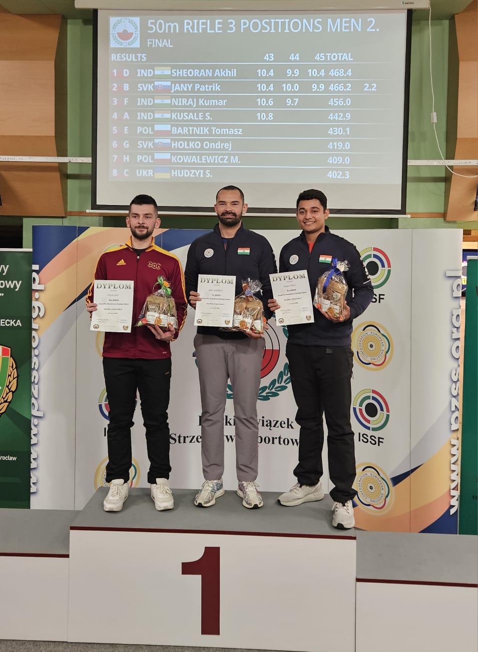 Polish Grand Prix: Paris 2024 Quota Winners Akhil Sheoran, Anish ...