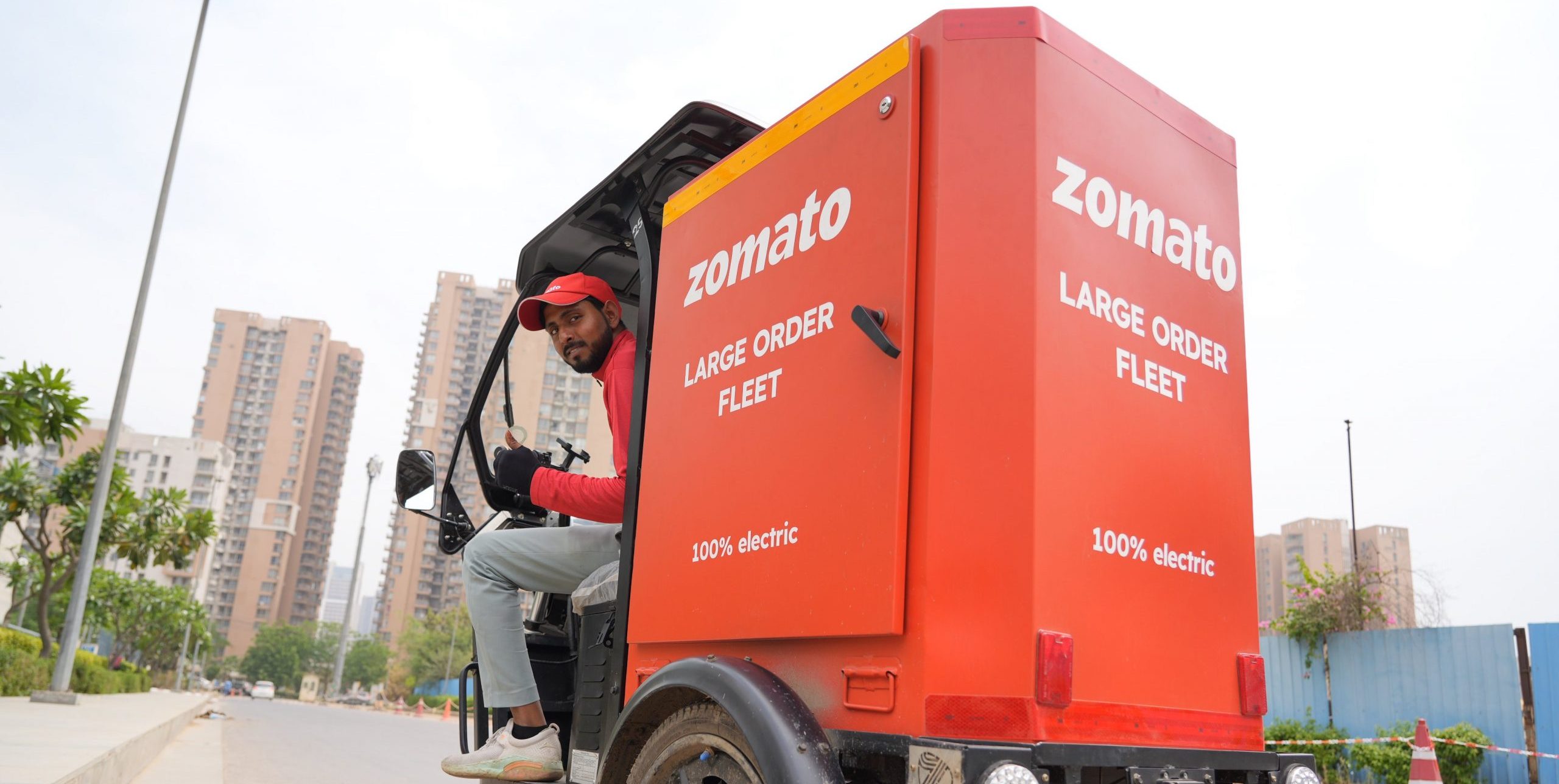 Zomato Introduces 'India's First Large Order Fleet' For Food Delivery ...