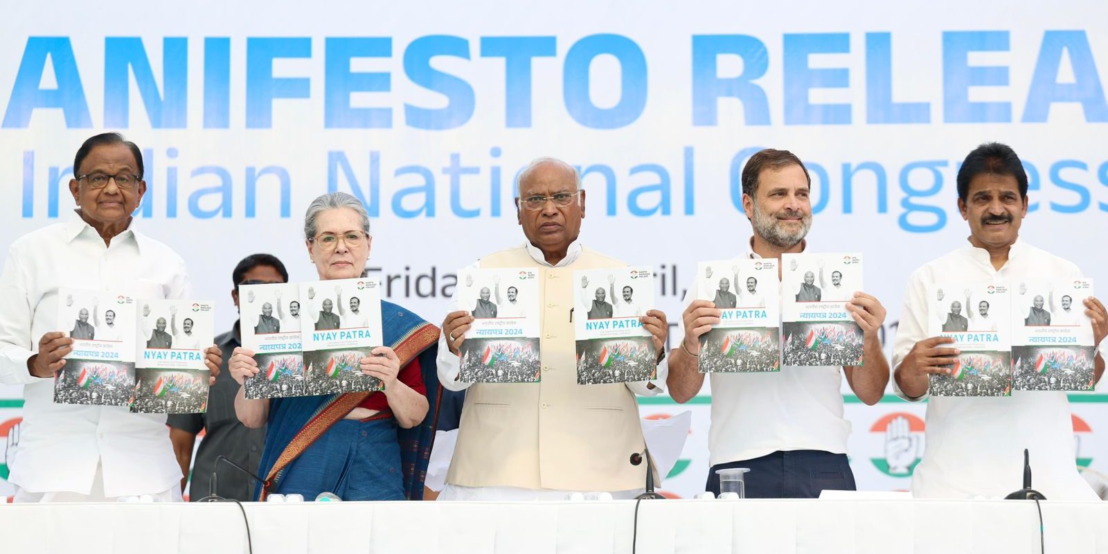 Congress Manifesto Highlights: Caste Census, MSP Guarantee For Farmers ...