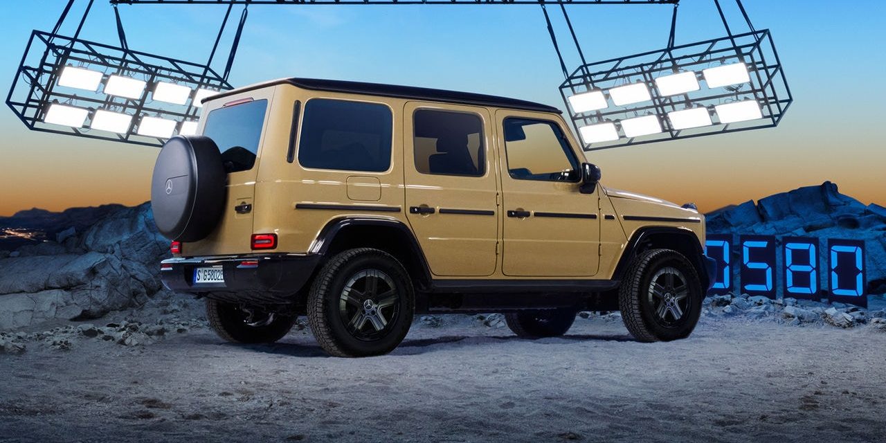 Mercedes-Benz Unveils All-Electric G 580 With Four Motors And Off-Road ...