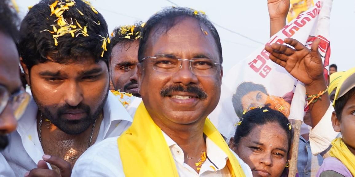In Bapatla, TDP's New Face Krishna Prasad Tenneti Leads Far Ahead ...
