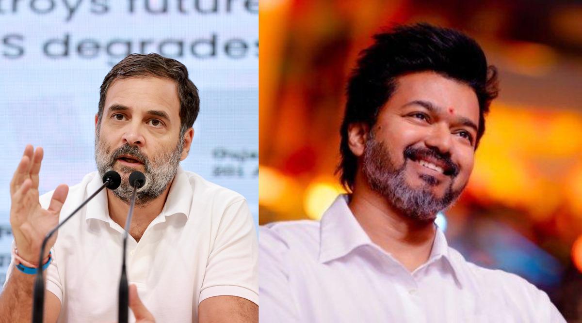 Actor Vijay Congratulates Rahul Gandhi For His Elevation As Opposition ...