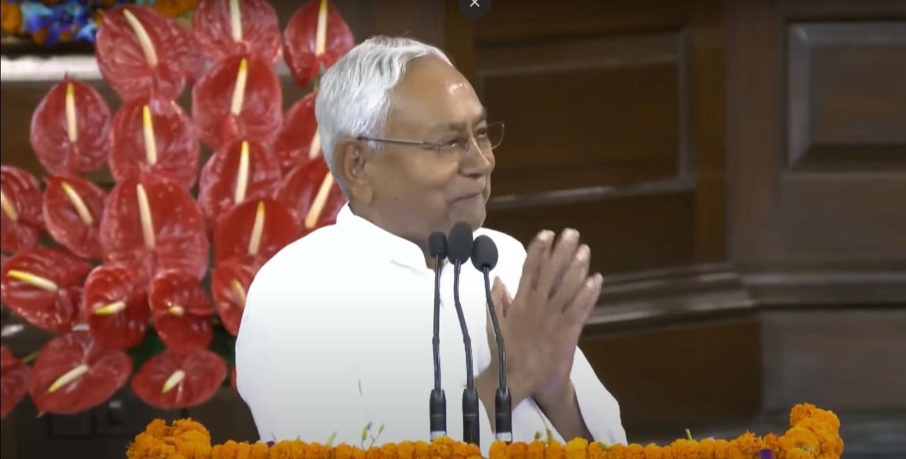 Nitish Kumar Wishes For PM Modi's "Agli Baar", Attacks Opposition At ...