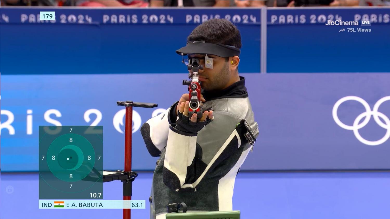 Arjun Babuta Misses Podium Spot At Paris 2024; Finishes Fourth In Men's ...