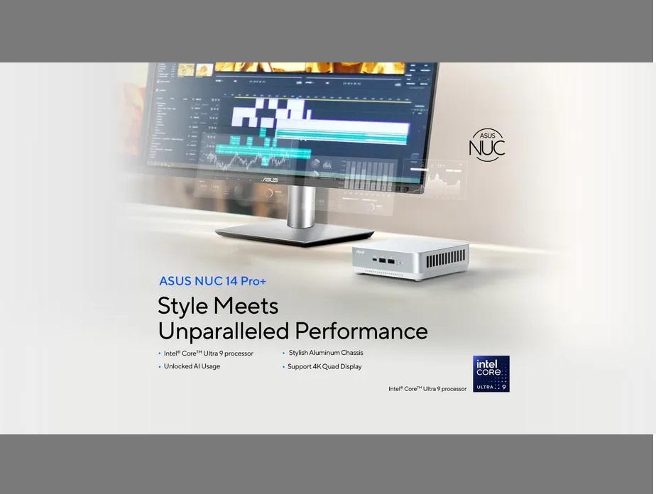 ASUS Announces Ultracompact PC NUC 14 Pro+ | TimelineDaily