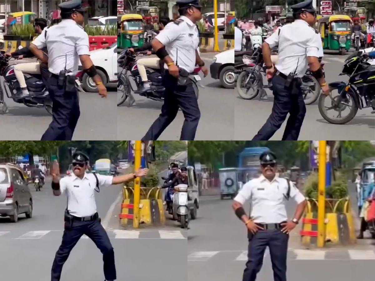 The Dancing Traffic Cop From Indore Who Impressed Anand Mahindra ...