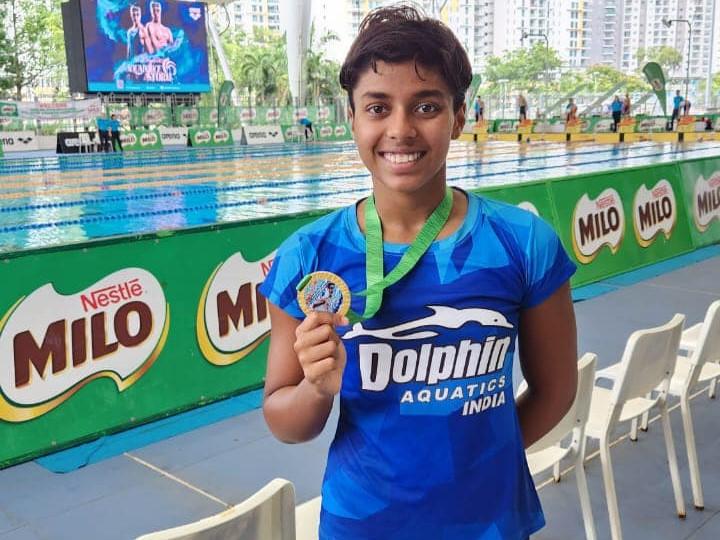Meet Dhinidhi Desinghu, The 14-Year-Old Swimmer To Represent India In ...