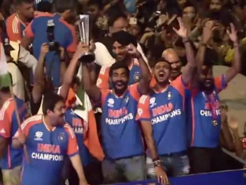 WATCH: Team India Victory Parade From Multiple Camera Angles After T20 ...