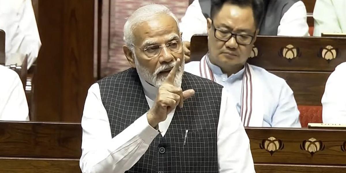 PM Modi's "Remote Control" Jibe at Sonia Gandhi Triggers Rajya Sabha ...