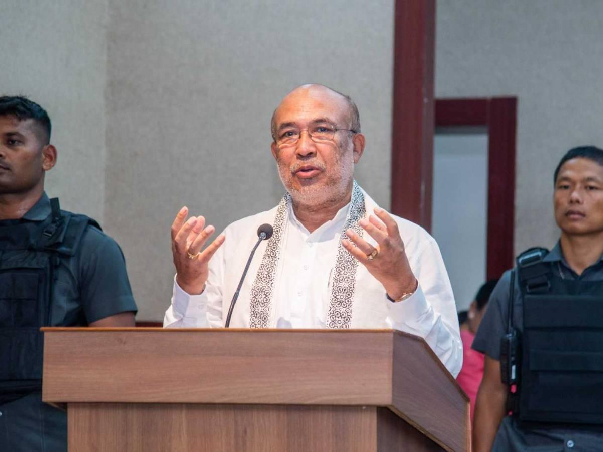 Manipur CM Biren Singh Refuses To Resign, Says "Peace Should Return Within 5-6 Months ...