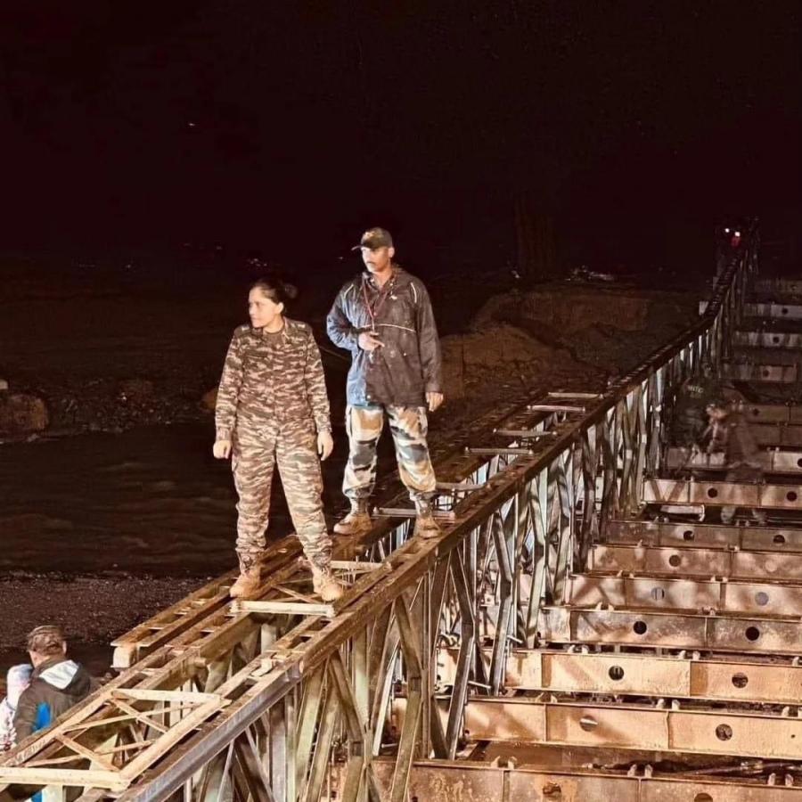 Major Sita Shelke: Face Of The Team Credited With Building Bailey ...