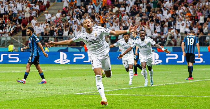 Kylian Mbappe-Era Begins At Real Madrid With UEFA Super Cup Triumph ...