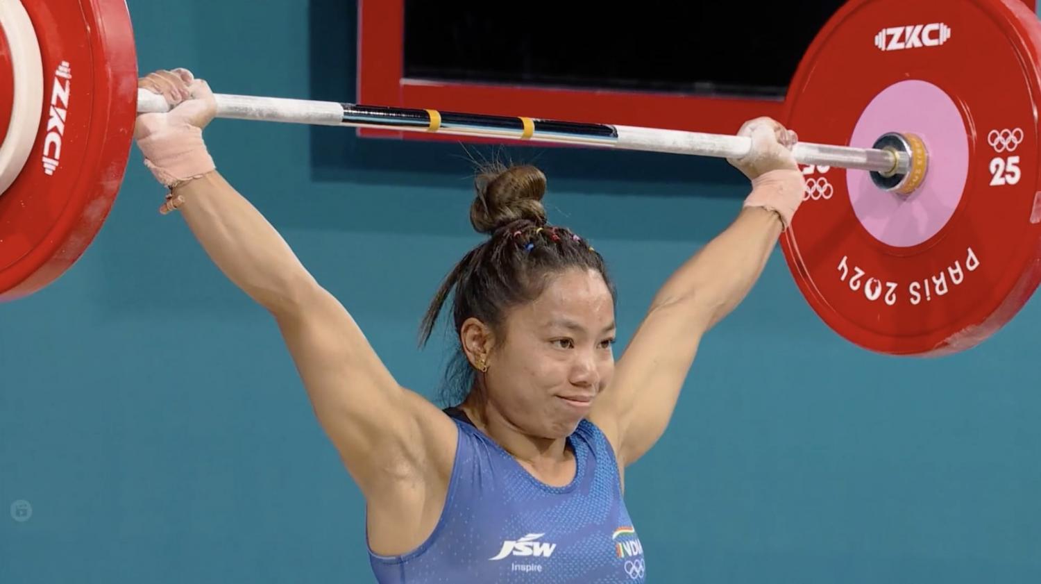 Mirabai Chanu Finishes 4th In Paris 2024; Misses Podium By Whisker ...