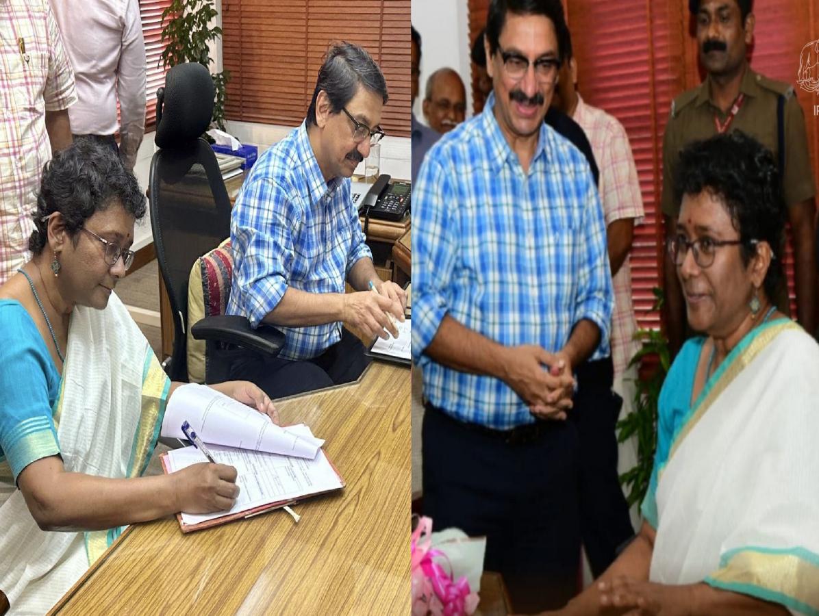 In A First, Wife Takes Over Chief Secretary Post From Husband ...