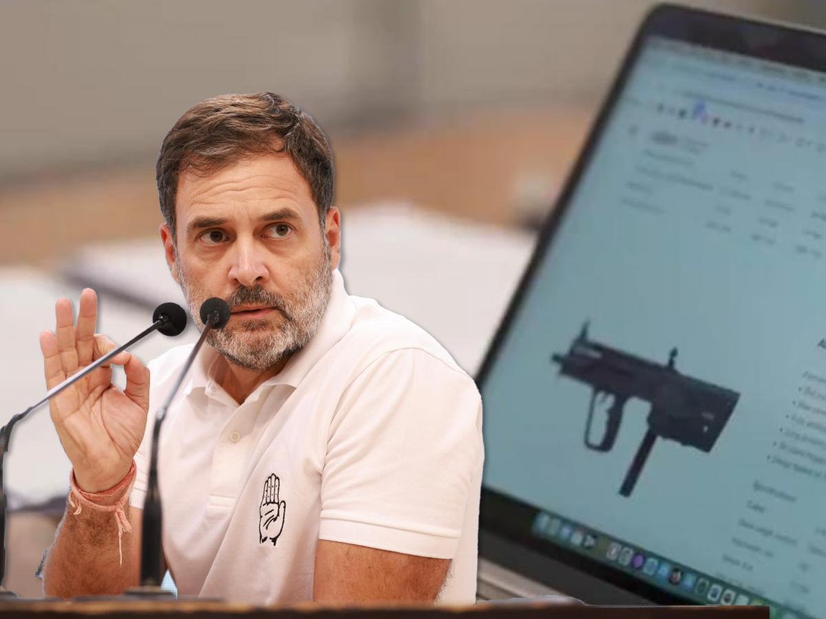 Rahul Gandhi Alleges Adani Defence Rebranded, Resold Israeli Weapons In ...
