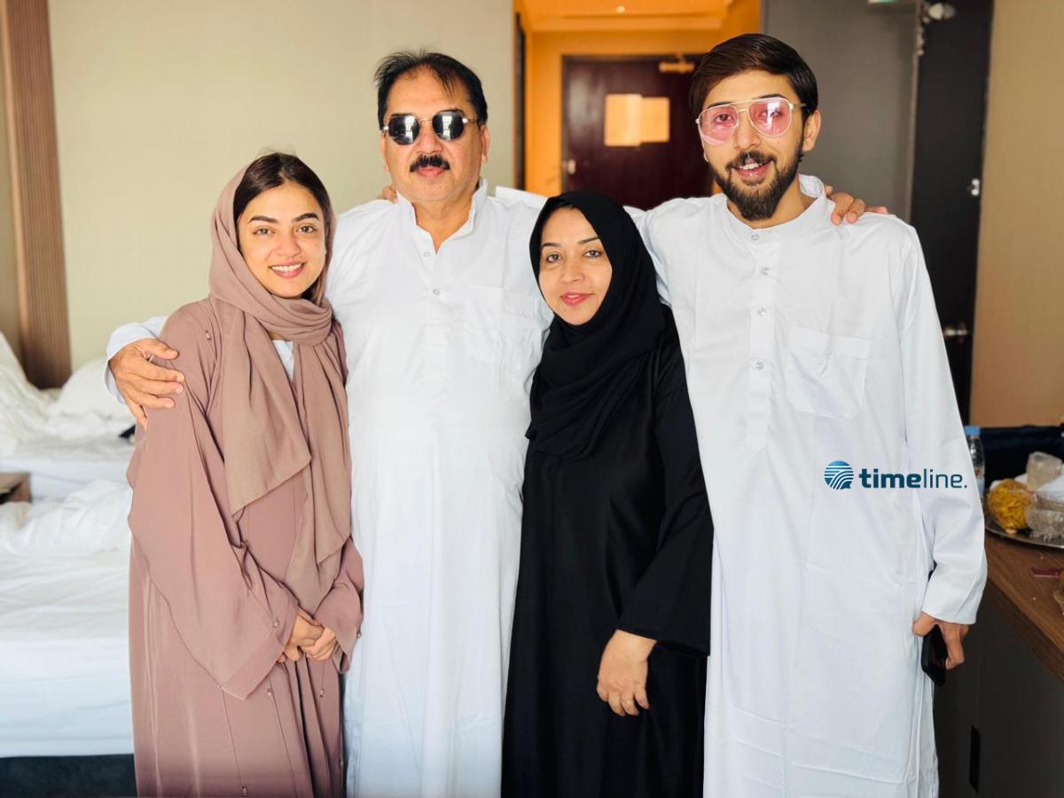 Exclusive: Nazriya Nazim And Family In Mecca For Umrah | TimelineDaily