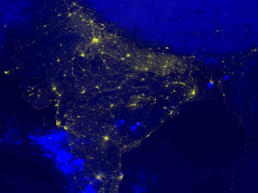 Stunning Satellite View Of India On Diwali; NASA Extends Greetings ...