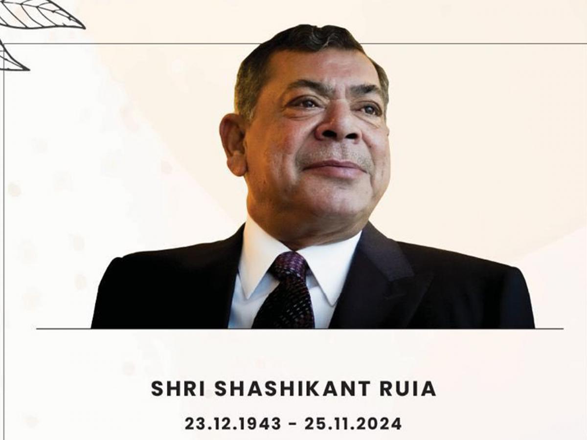 Essar Group Co-Founder Shashikant Ruia Dies At 81 | TimelineDaily