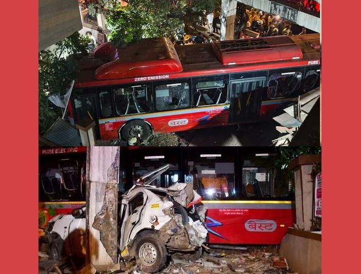 At Least 3 Dead, Many Injured as BEST Bus Runs Over People After Losing ...
