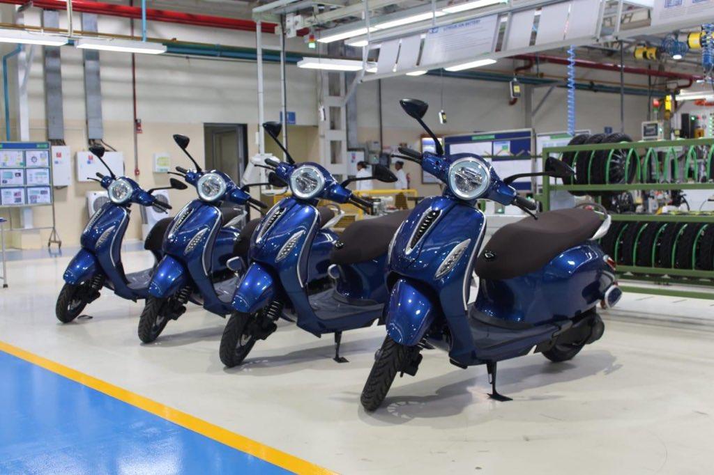 Bajaj Auto Achieves Top Spot In India's Electric Scooter Market ...