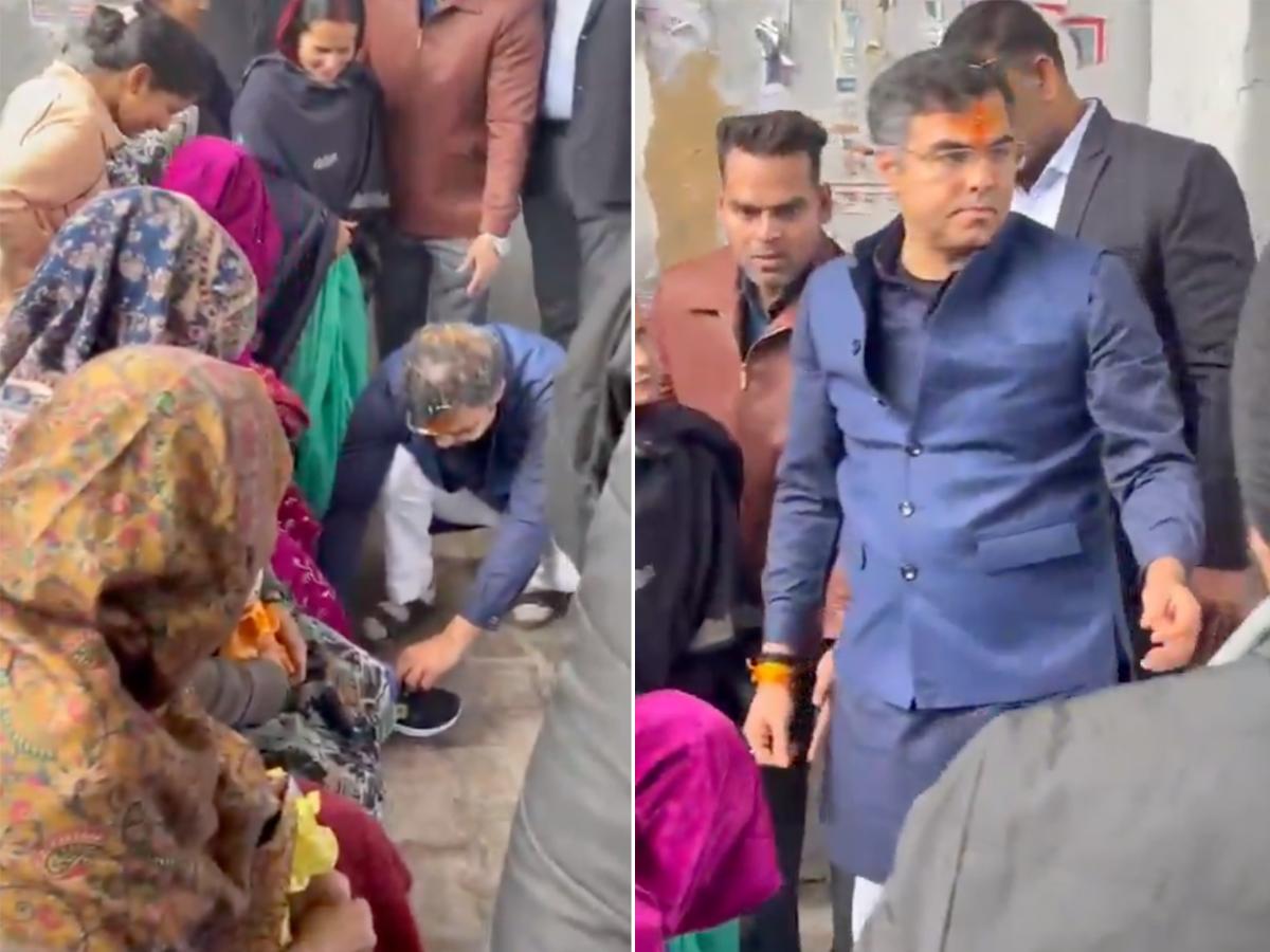 AAP Accuses BJP’s Parvesh Verma Of Distributing Money, Shoes, And ...