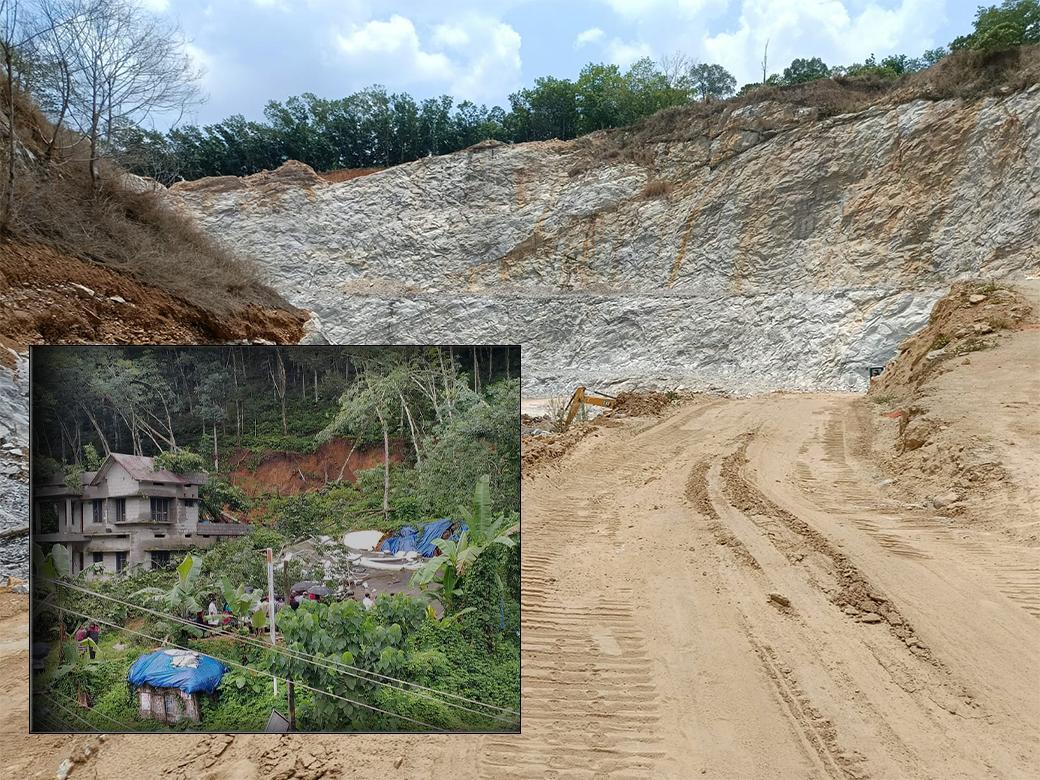 Lives In Pullampara Under Constant Threat Due To Perilous Quarry ...