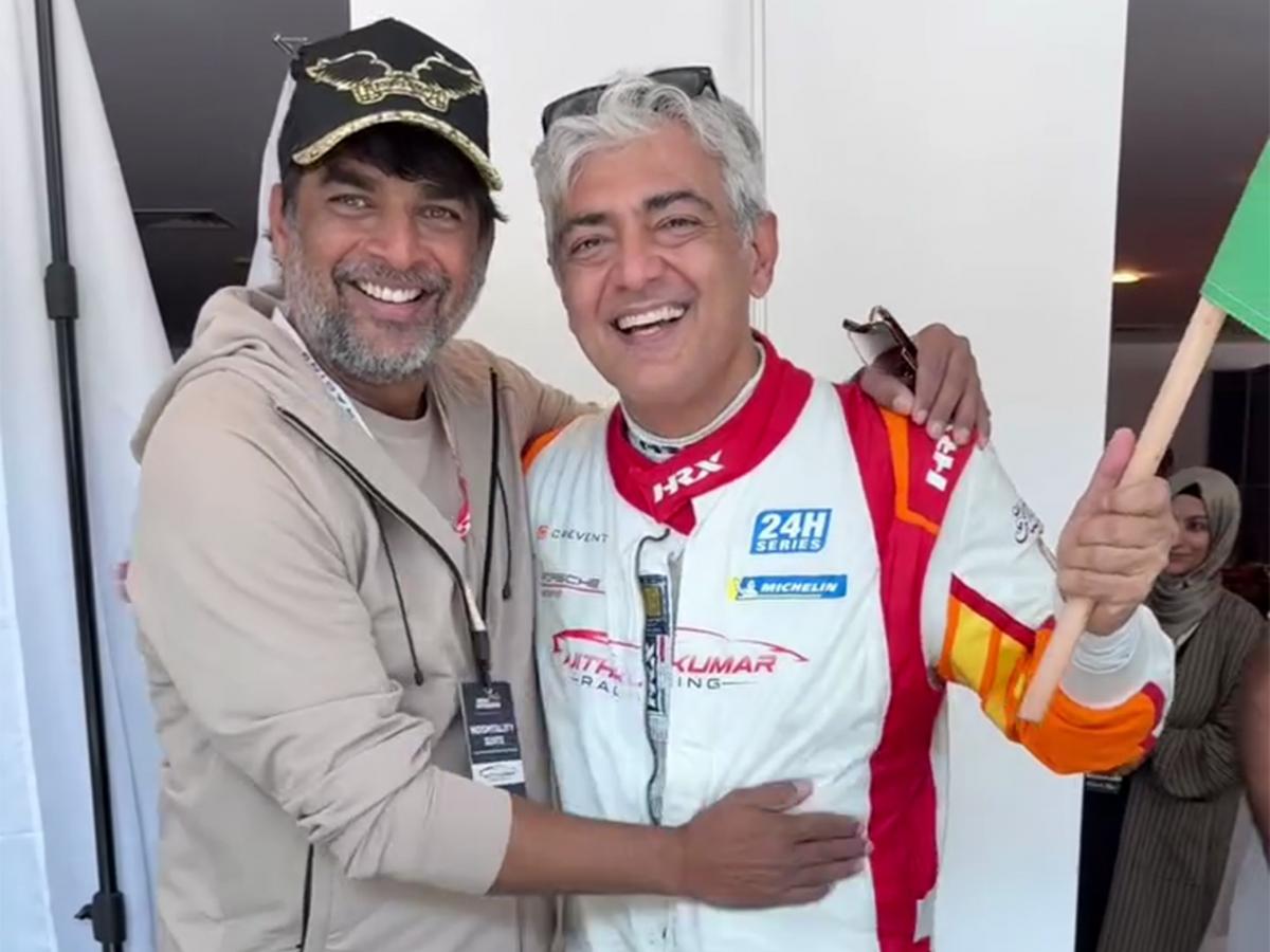 Madhavan And Others Congratulate Ajith Kumar's Racing Team After Dubai ...