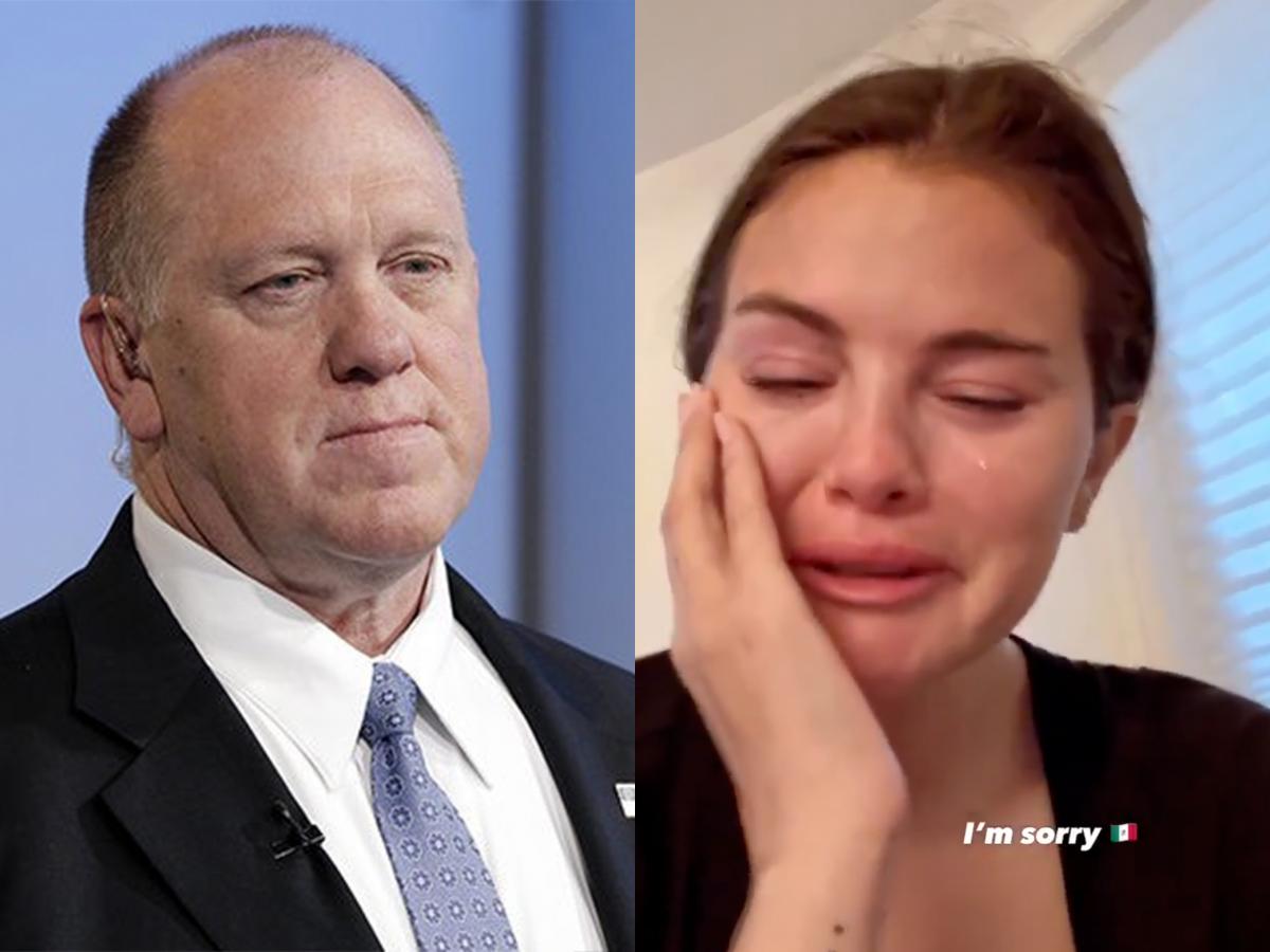 "No Apologies": Tom Homan On Selena Gomez Crying Over Trump's ...
