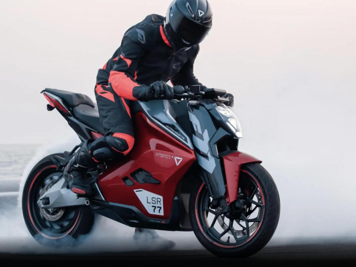 Ultraviolette F77 Super Street Launched On The Same Platform As The ...