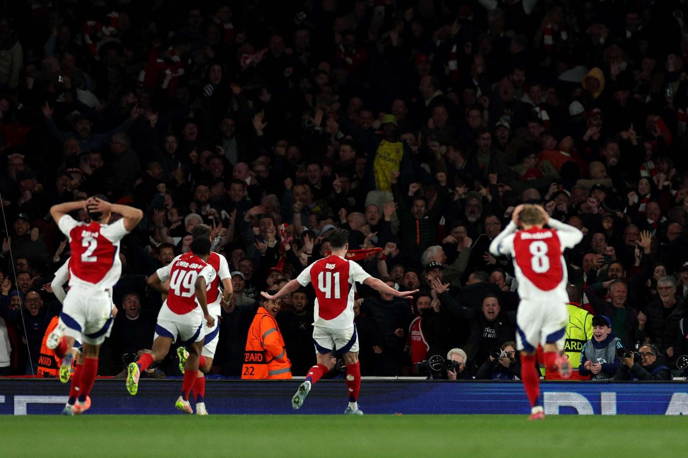 Arsenal Demolishes Real Madrid 3-0 In Declan Rice’s Night | TimelineDaily