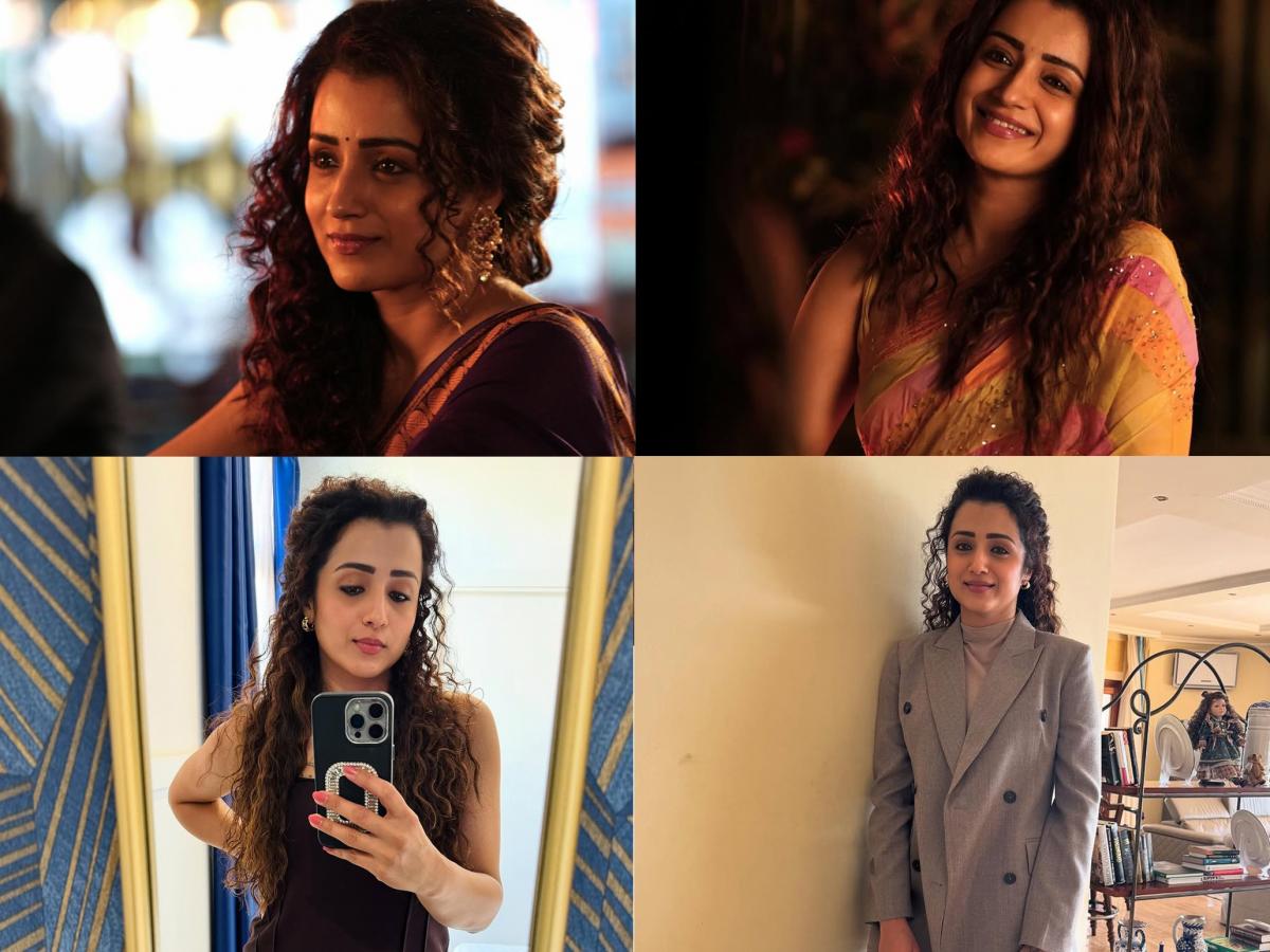 The Shades Of Ramya: Actress Trisha Posts 'Good Bad Ugly' BTS Pics ...