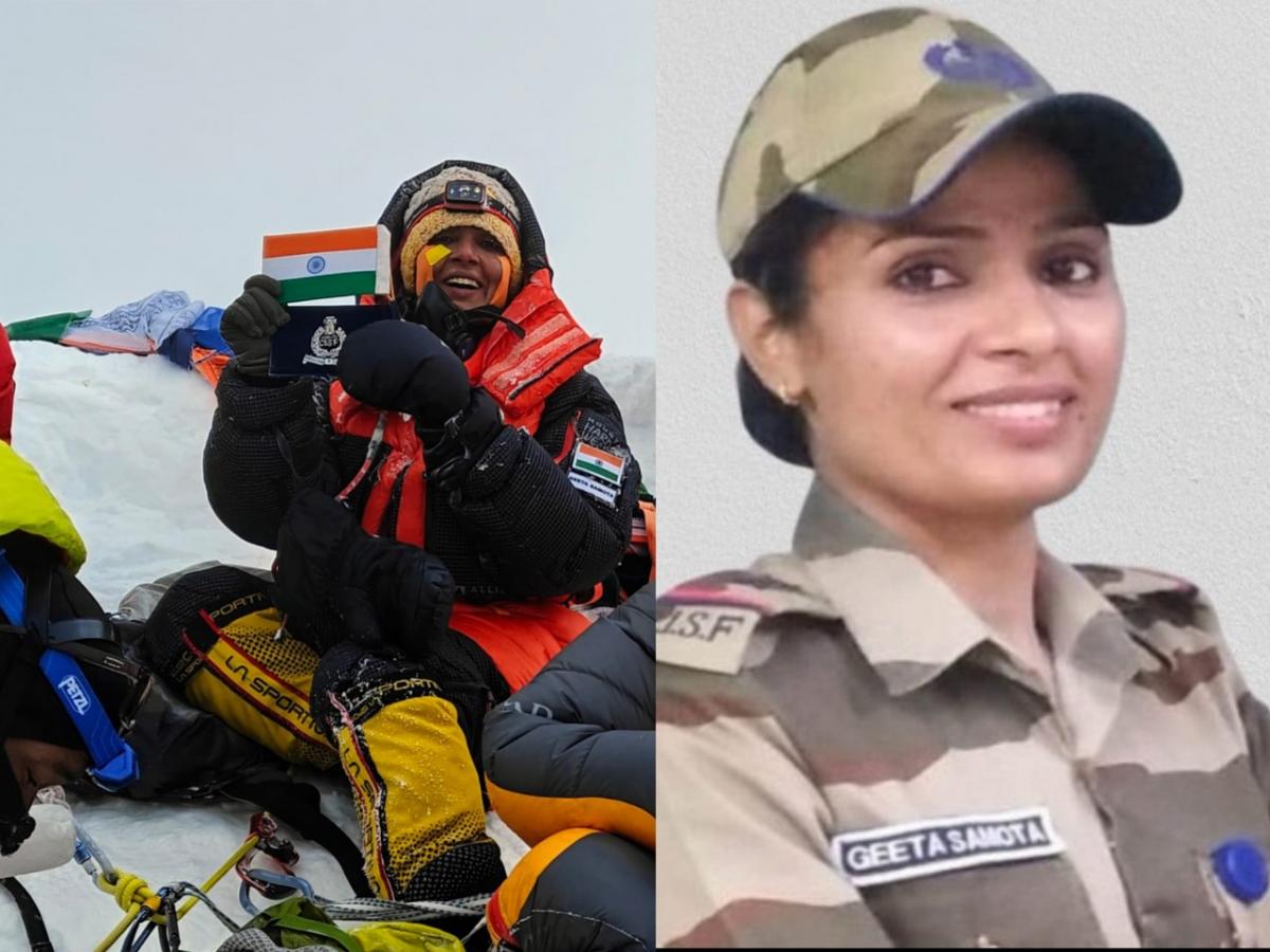 Meet Geeta Samota, The First Female CISF Officer To Climb The Mount ...