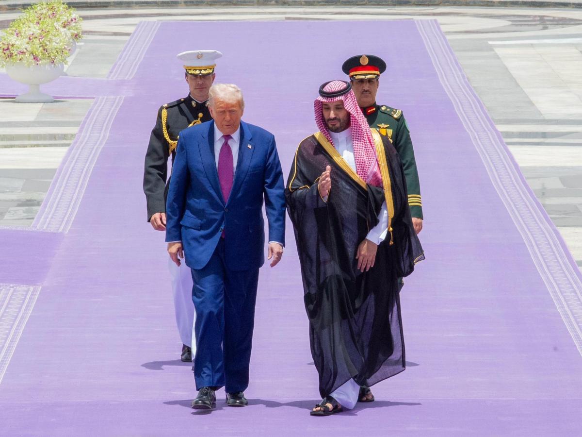 Know About The 'Lavender Carpet' Saudi Rolled Out To Welcome US ...