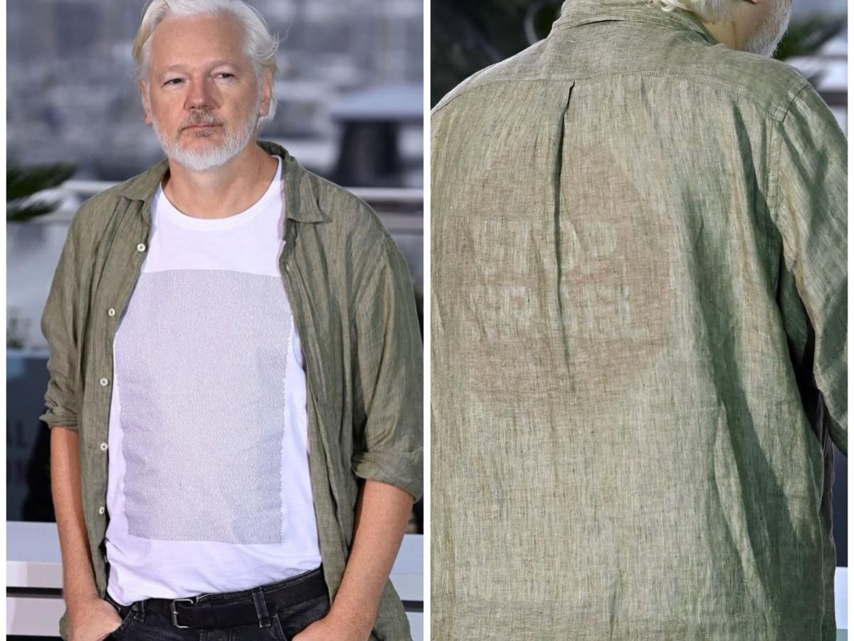 Julian Assange’s Bold ‘Stop Israel’ Statement At Cannes | TimelineDaily