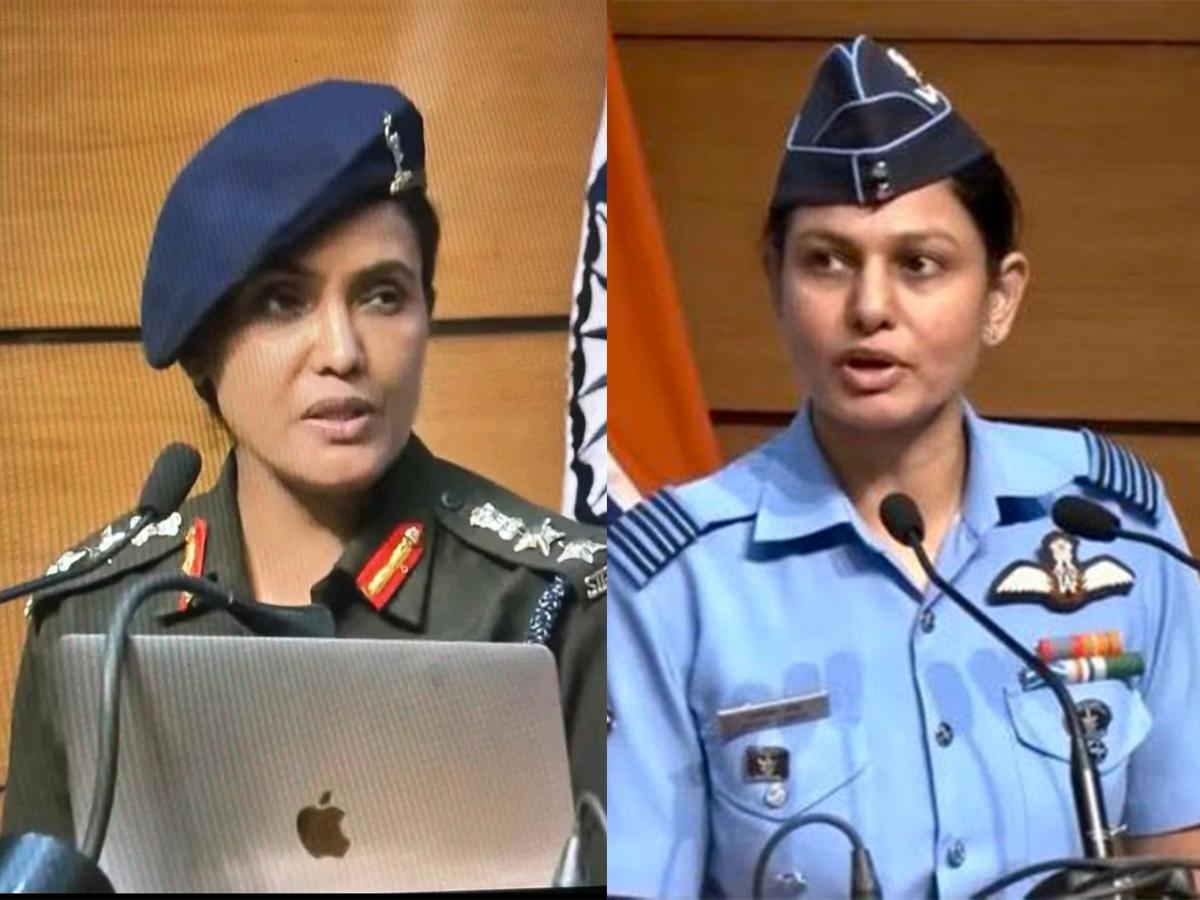 Meet Colonel Sofiya Qureshi, Wing Commander Vyomika Singh Who Briefed 'Operation Sindoor ...