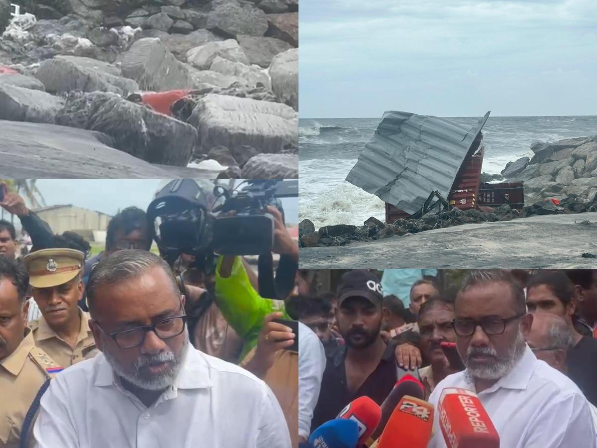 Oil, Chemical Spill In Arabian Sea After Cochin Ship Accident ...