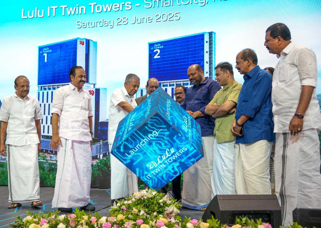 Pinarayi Vijayan Inaugurates South India’s Tallest IT Towers In Kochi ...