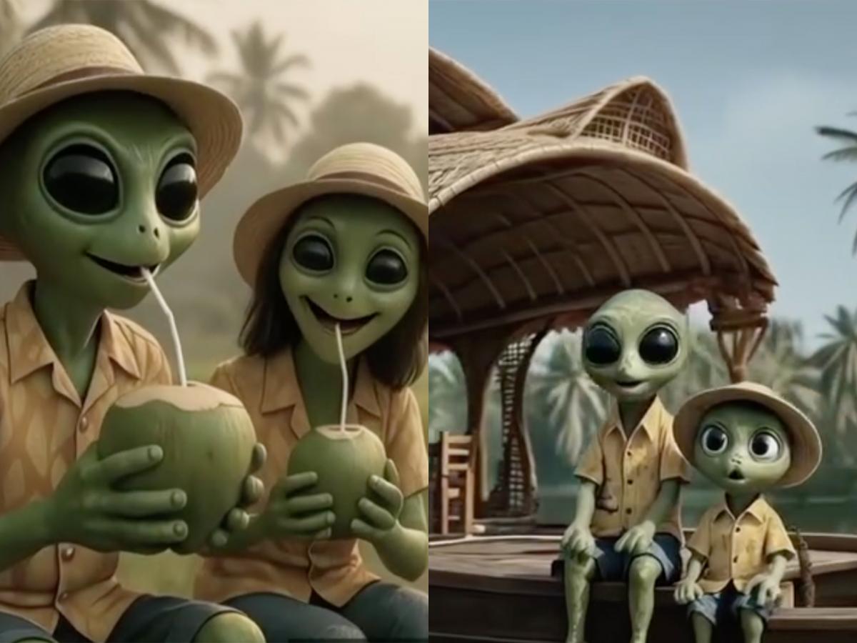 Aliens Exploring Kerala: AI Video 'KL Kinavu' Depicts State's Tourism ...