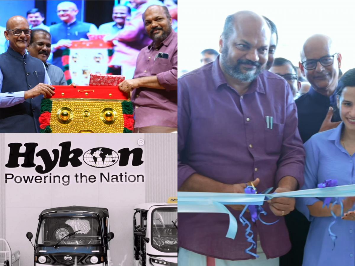 Come On Kerala: Minister P. Rajeev Inaugurates Hykon’s New EV & Lithium ...