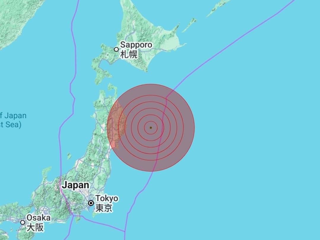 After 6.7 Magnitude Earthquake, Japan Issues Tsunami Warning For Iwate ...