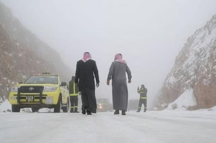 Saudi Arabia Records -3°C Temperature Amid Cold Wave | TimelineDaily