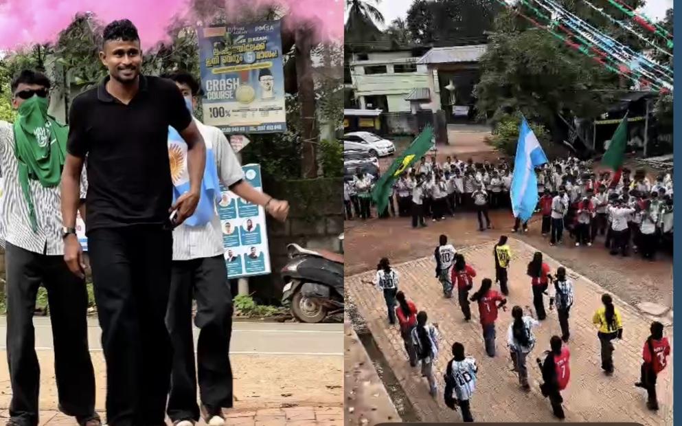 FIFA World Cup 2026: “Jwala” At GHSS Mankada Pallippuram Celebrates ...
